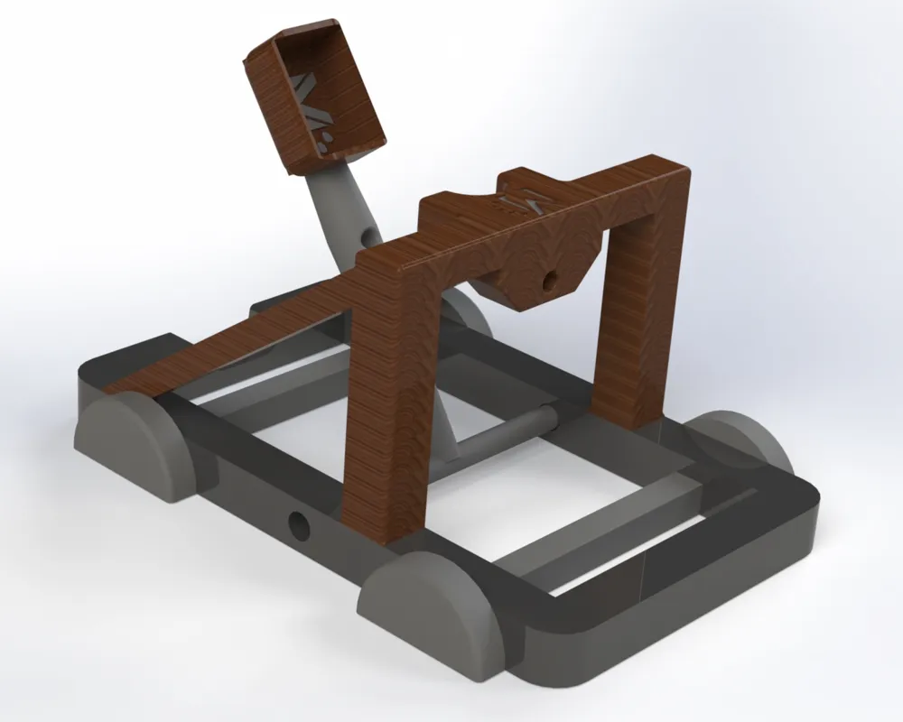 Mini Catapult (for filament purge) by Melon3D - MakerWorld