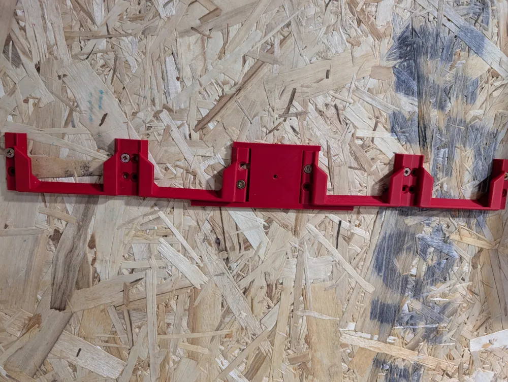 Milwaukee Packout wall mount cleat - Low Profile - Free 3D Print Model ...