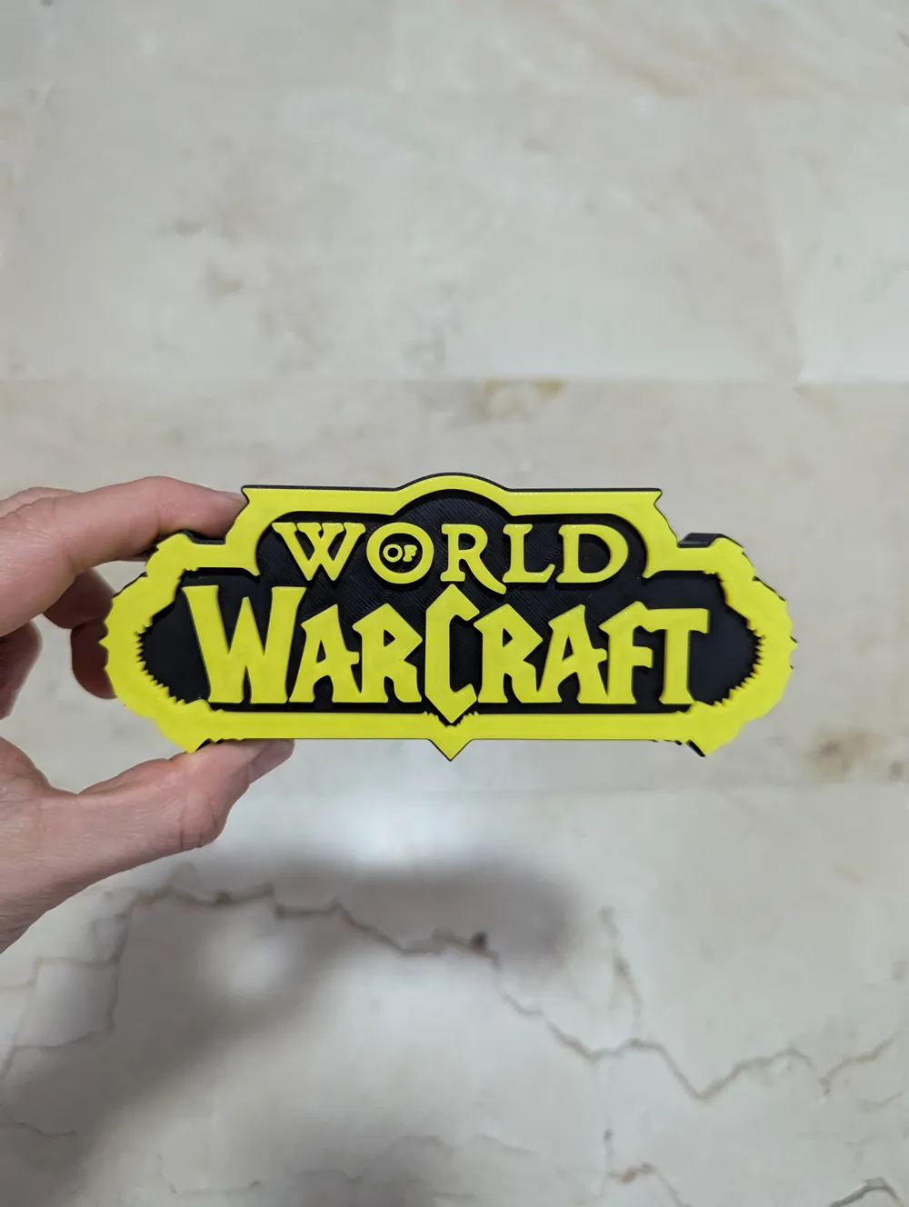 WoW / World of Warcraft Logo / Sign (NO AMS/AMS) by Jotasct MakerWorld ...