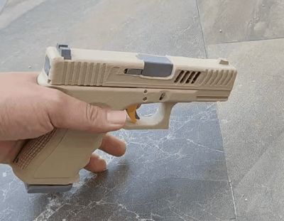 GLOCK G19 Competition Model: Fully Functional, Articulated Glock 19 ...