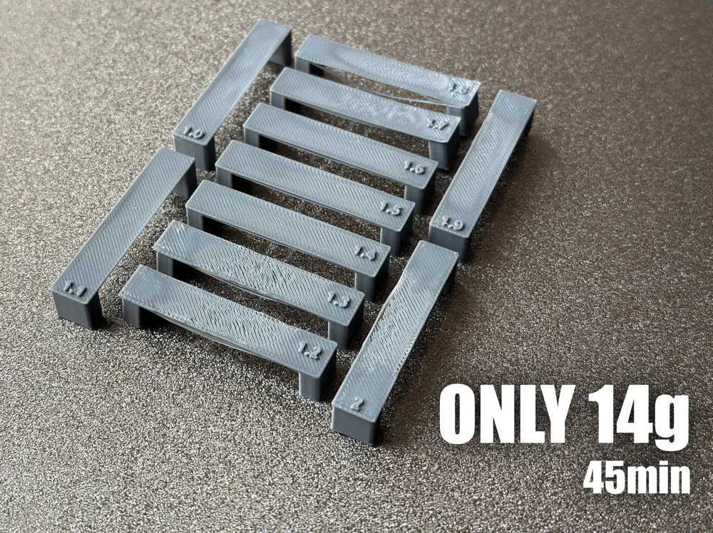 Bridge and Overhang Calibration Test - Free 3D Print Model - MakerWorld