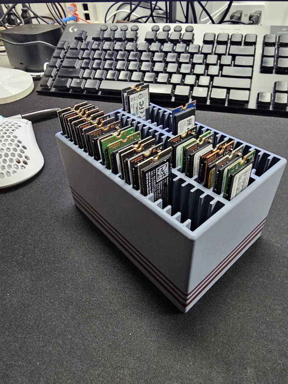 M.2 SSD drives holder by freddyflv - MakerWorld