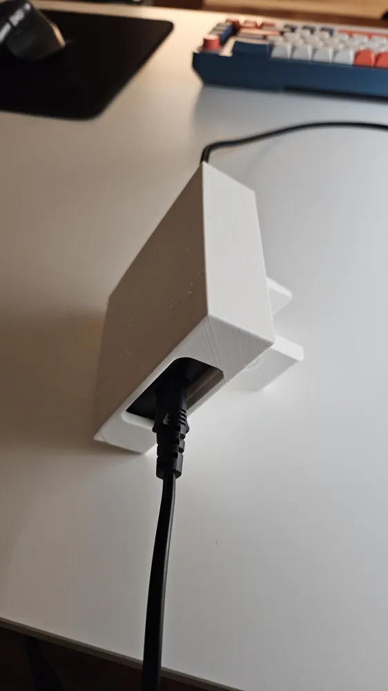 Anker Power Port Atom III desktop mount - Free 3D Print Model - MakerWorld