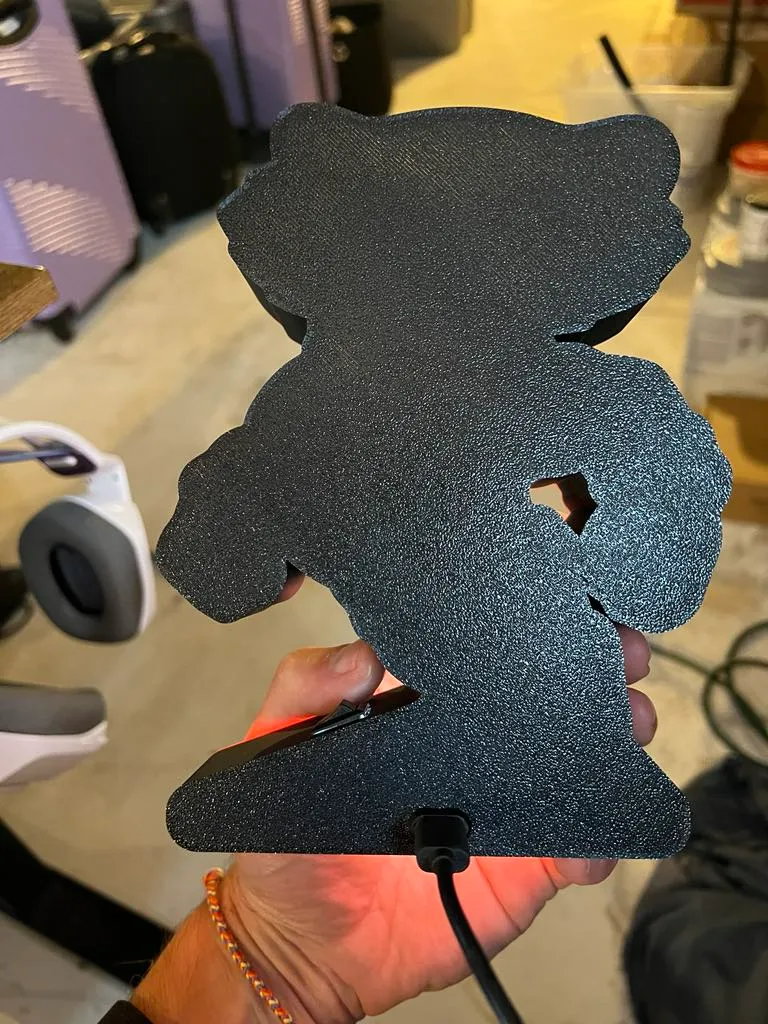 Wisconsin Badgers - Bucky Badger Light Box - Free 3D Print Model ...