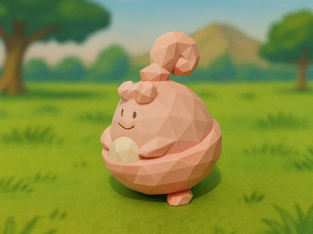 Low Poly Happiny by Low Poly Factory MakerWorld: Download Free 3D Models