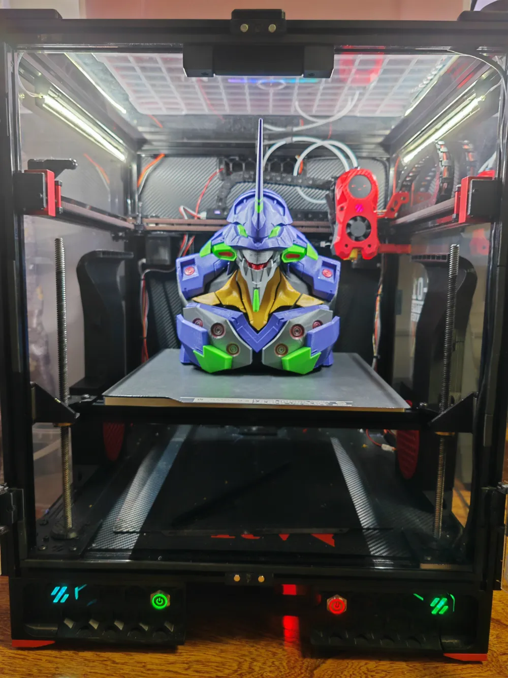 EVA-01 Unit-01 Bust by q6614093 MakerWorld: Download Free 3D Models