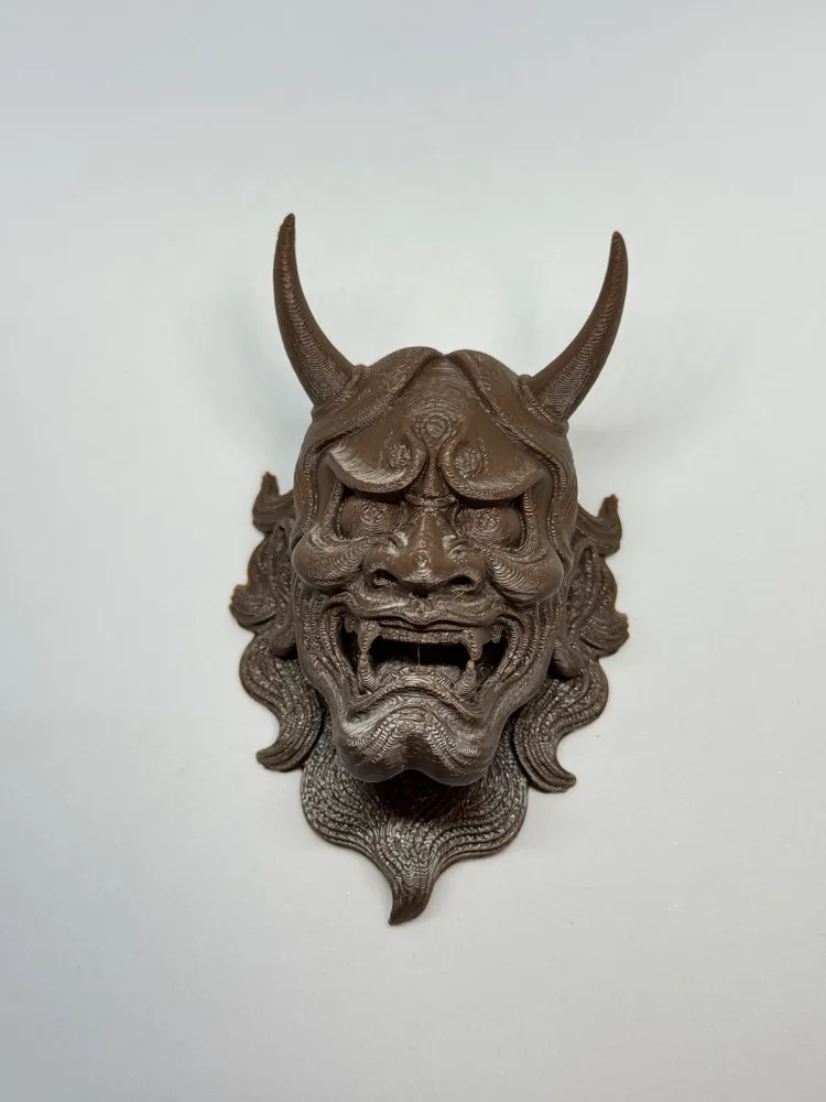 Oni Mask – Japanese Demon - Free 3D Print Model - MakerWorld