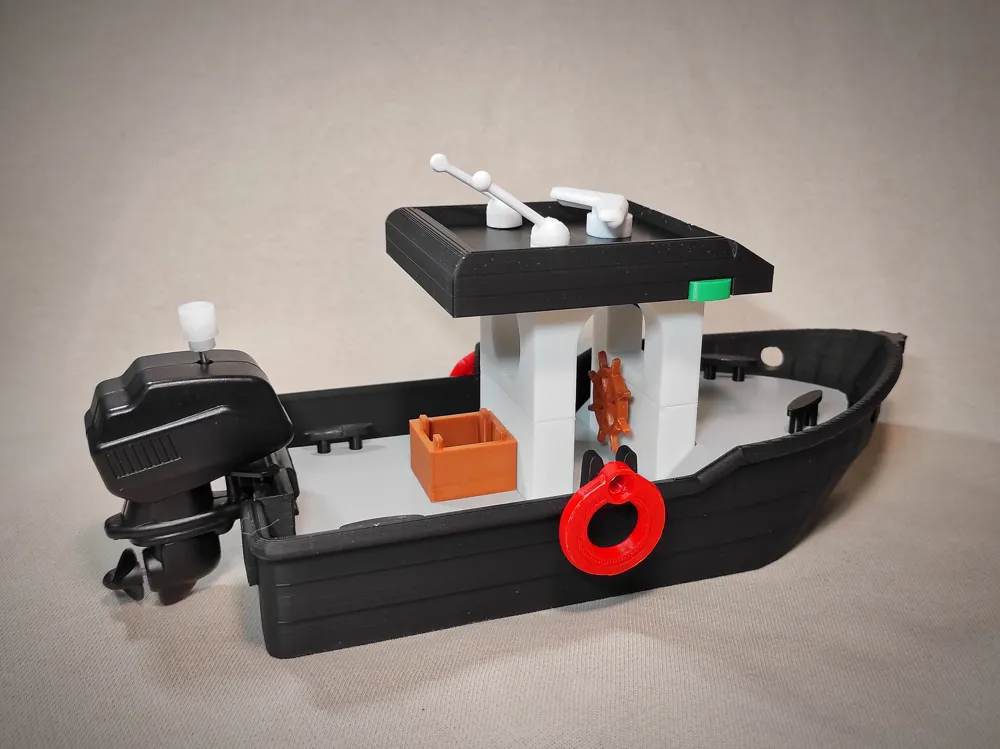 Floating and Motorized Benchy (Kit-010 optional) by Tim_Bricker ...