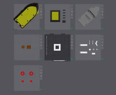 Floating and Motorized Benchy (Kit-010 optional) by Tim_Bricker ...