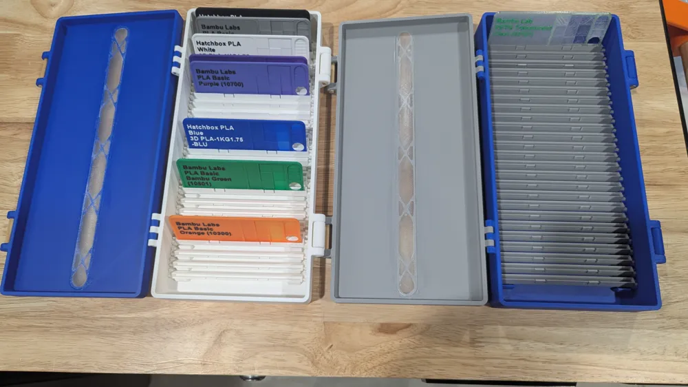 Fillament Sample and Storage Box by DJR Engineering MakerWorld ...