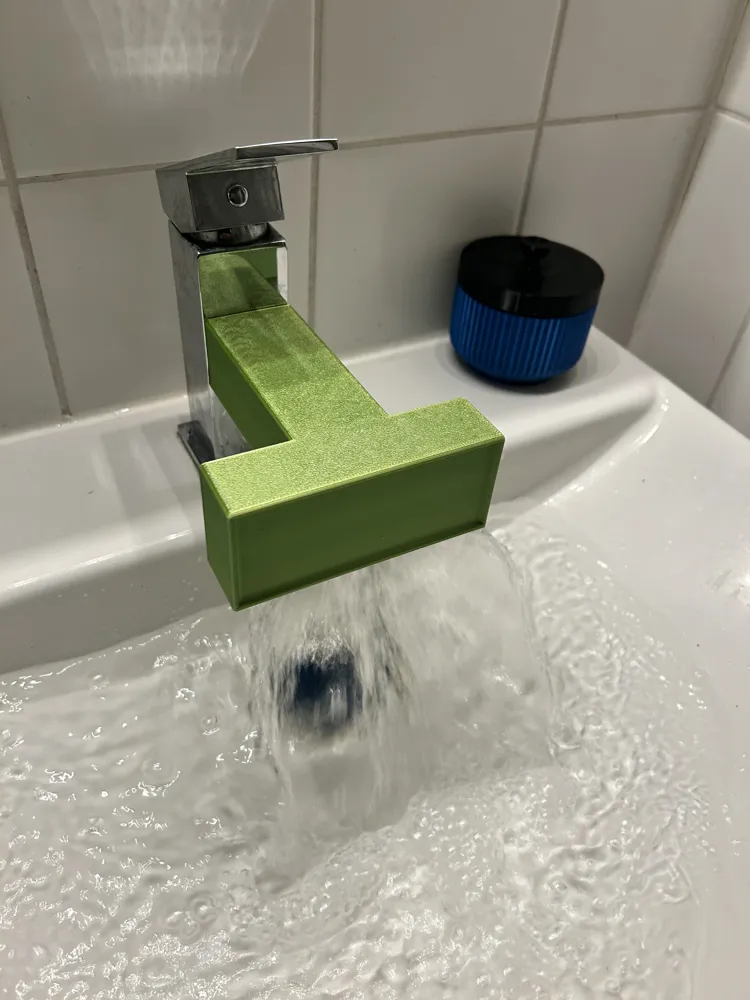 Faucet Waterfall Adapter - Free 3D Print Model - MakerWorld