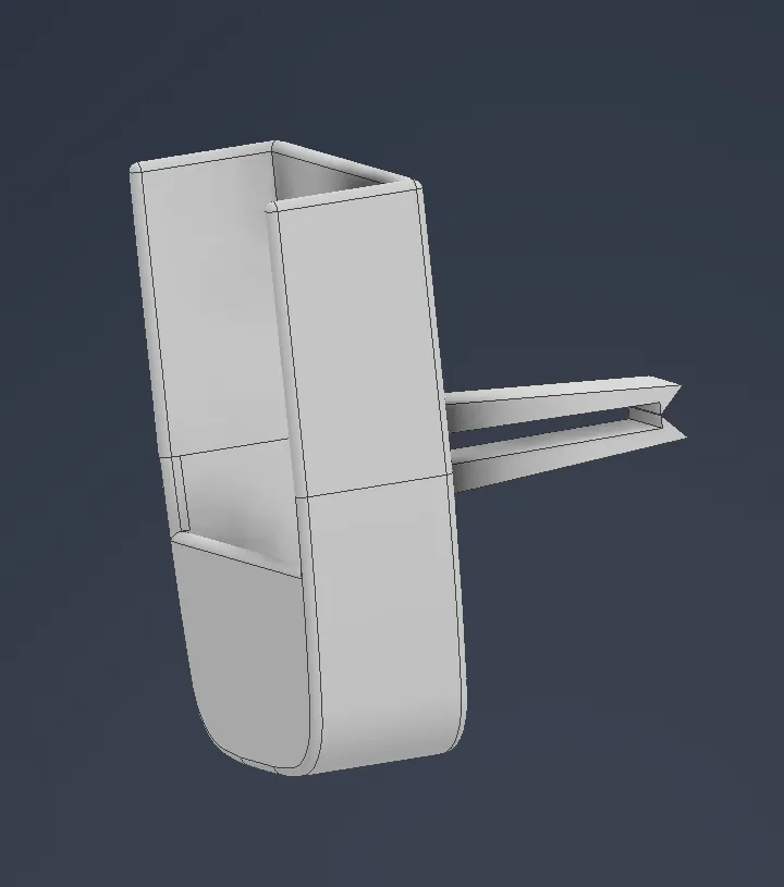 Car vent-clip remote holder for BFT MITTO B2 - Free 3D Print Model ...