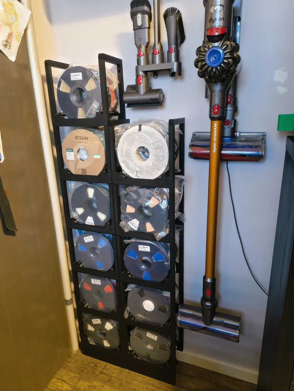 Filament Shelf Narrow Modular Infinity Shelf - Free 3D Print Model ...