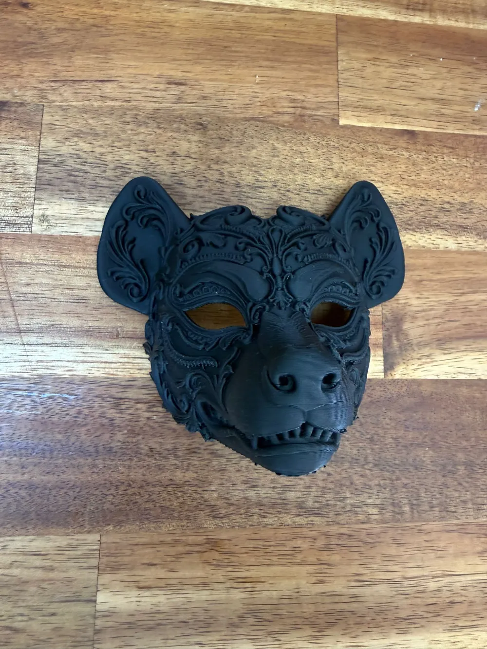 Baroque Hyena Carnavalesque Mask - Free 3D Print Model - MakerWorld