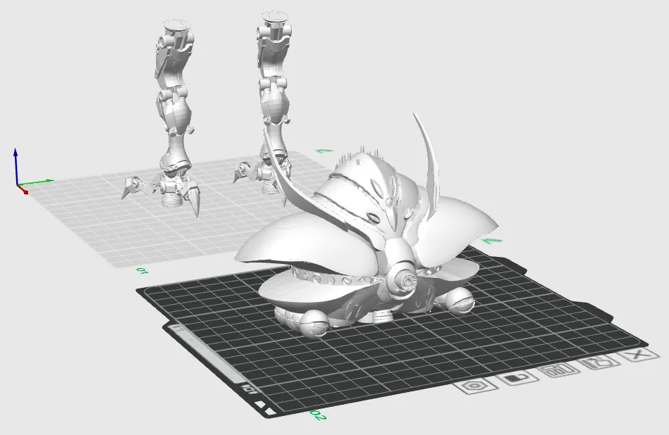 BIG-ZAMM Gundam MA - Free 3D Print Model - MakerWorld