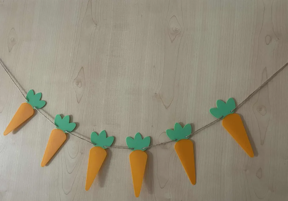Carrot Banner by Studio Blue Craft House MakerWorld: Download Free 3D ...