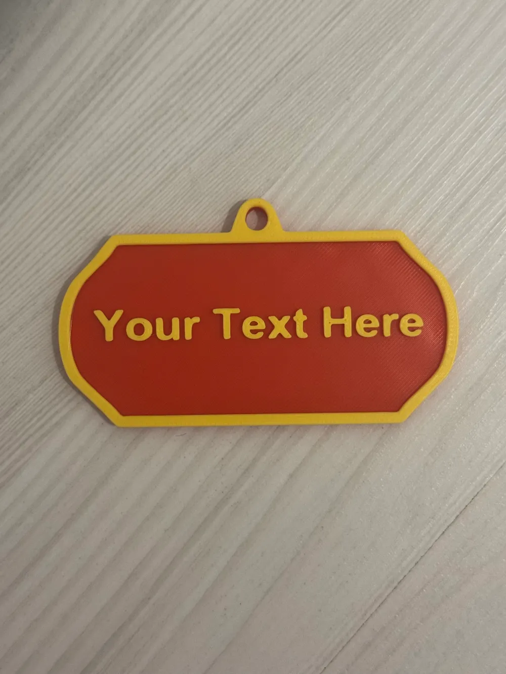 Customizable Name Tag No AMS by Vld47 - MakerWorld