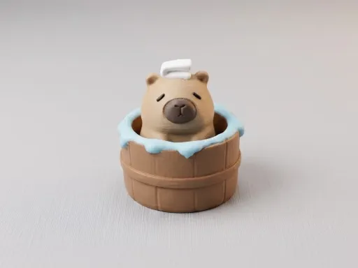 Capybara clicker - Free 3D Print Model - MakerWorld