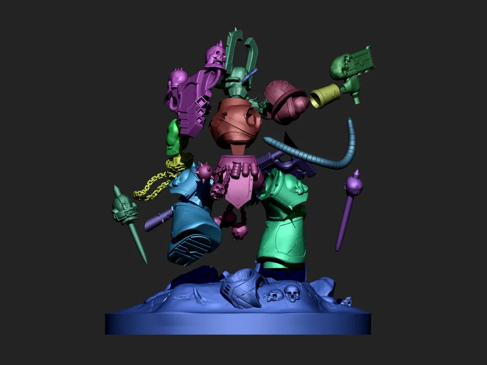 Warhammer 40k - Khârn the Betrayer by Da050 - MakerWorld