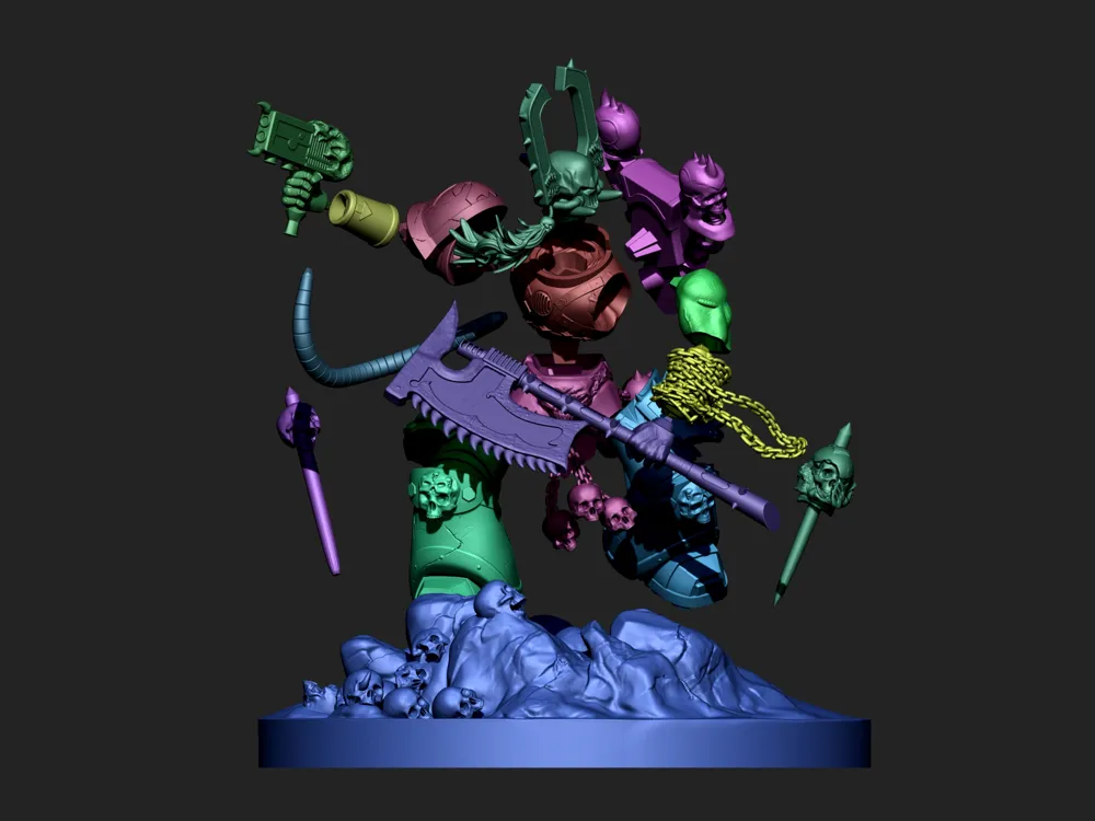 Warhammer 40k - Khârn the Betrayer by Da050 - MakerWorld