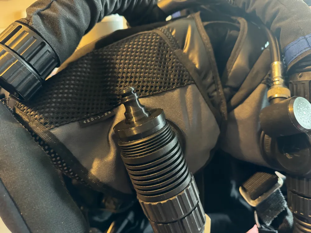 AP Diving Inspiration Rebreather Garden hose adaptor for flushing ...