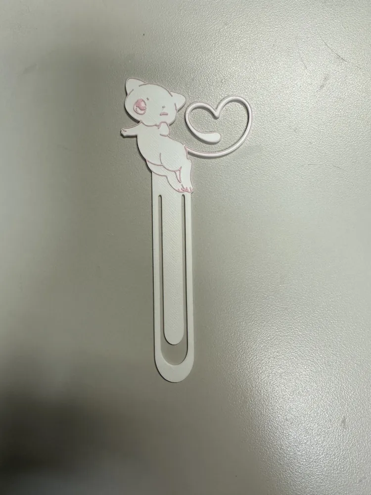 Pokemon - Mew Bookmark by Pulaski County Public Library MakerWorld ...