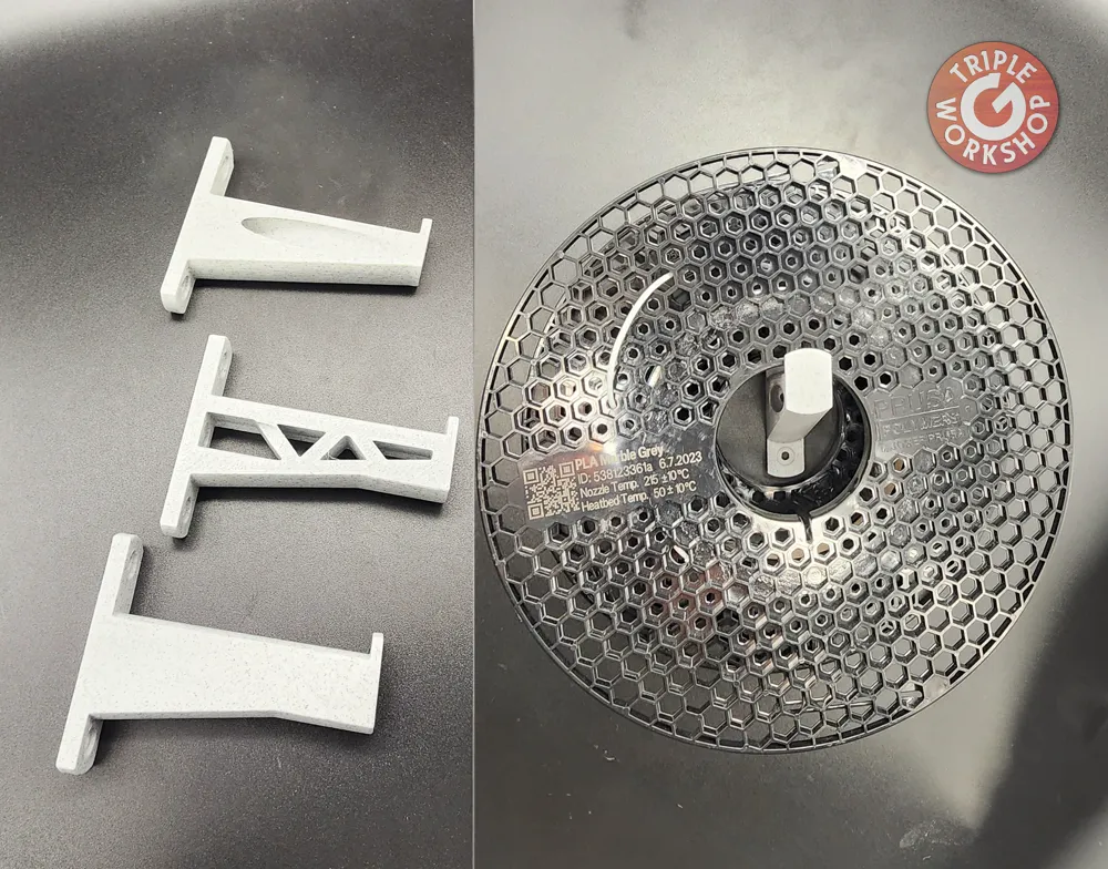 Minimalist Spool Hooks 3 Styles - No Supports by TripleGWorkshop ...