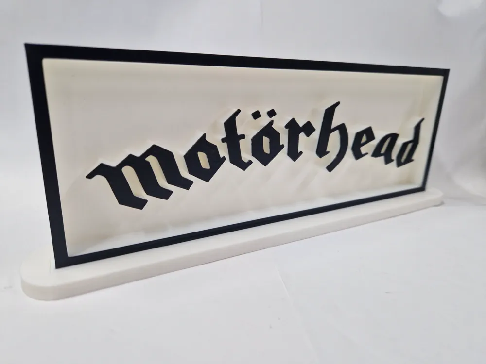 Motorhead Sign (Choice of 3) by Simply Models - MakerWorld