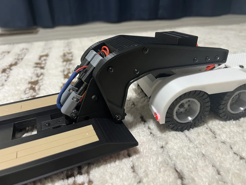 RC Lowboy Trailer for Professor Boots Rc Semi - Free 3D Print Model ...
