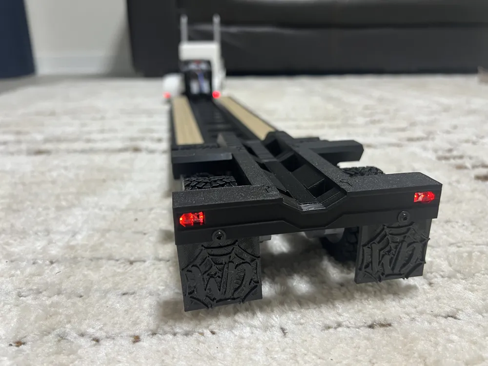 RC Lowboy Trailer for Professor Boots Rc Semi - Free 3D Print Model ...