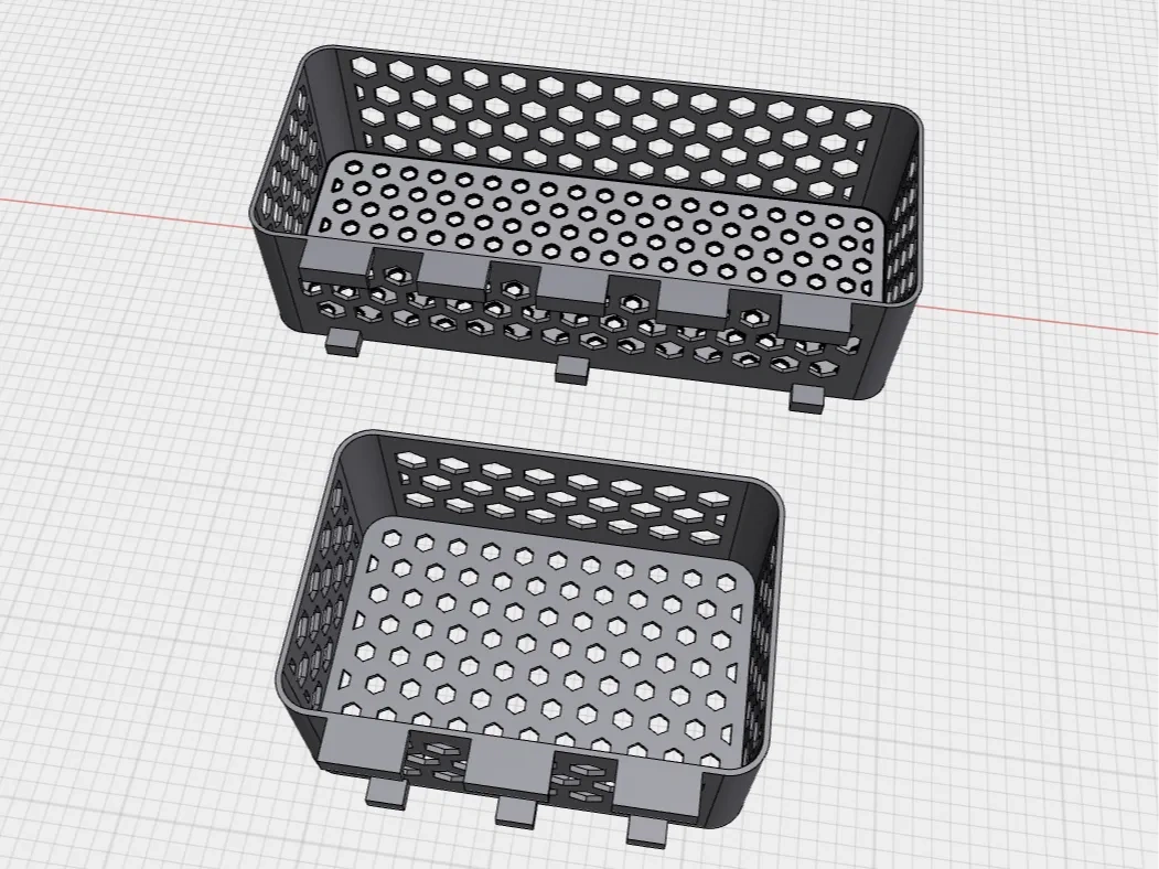 P1S Riser Side-Mounted Baskets (For HMJ Flower Cat P1S Riser Only ...