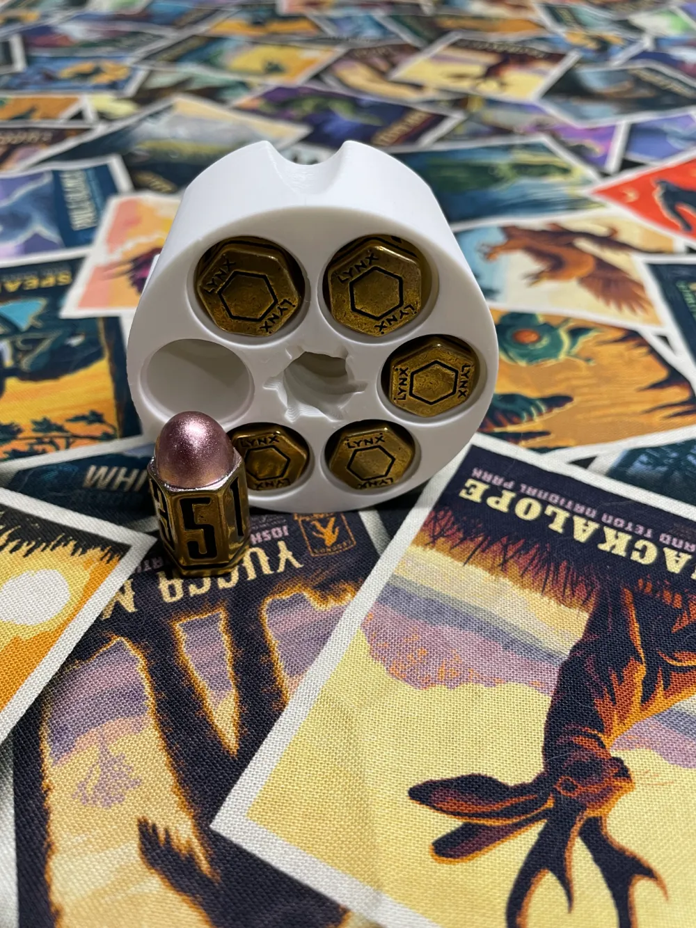 9mm (Lynx) Bullet Dice Revolver Case by Pegasus 3D Printing - MakerWorld