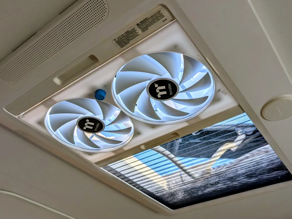 HekiFan 2000 the best camper van roof hatch fan - Free 3D Print Model ...