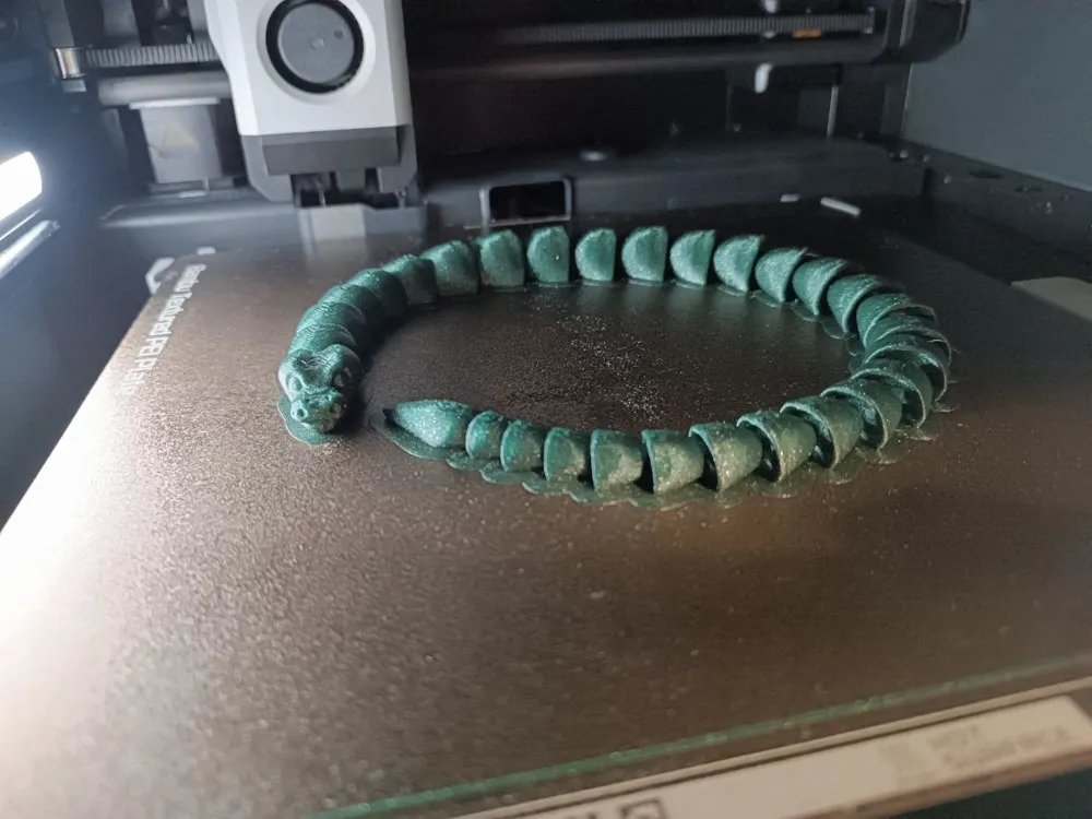 Flexi Python Snake 50cm long by Valeria Momo & Mattia MakerWorld ...