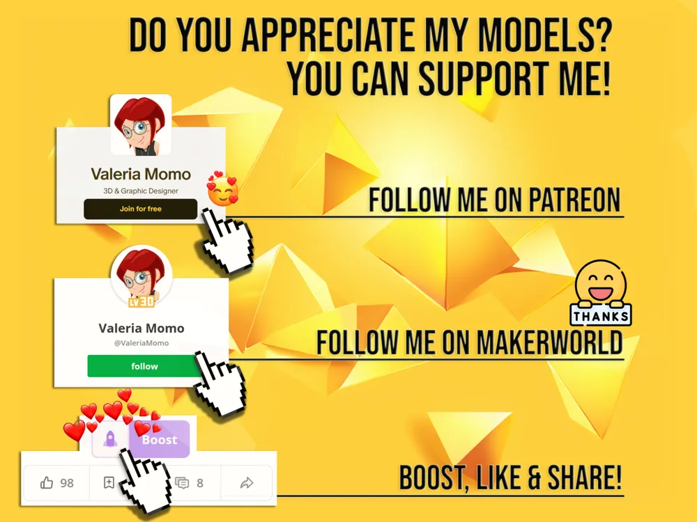 Flexi Python Snake 50cm long by Valeria Momo & Mattia MakerWorld ...