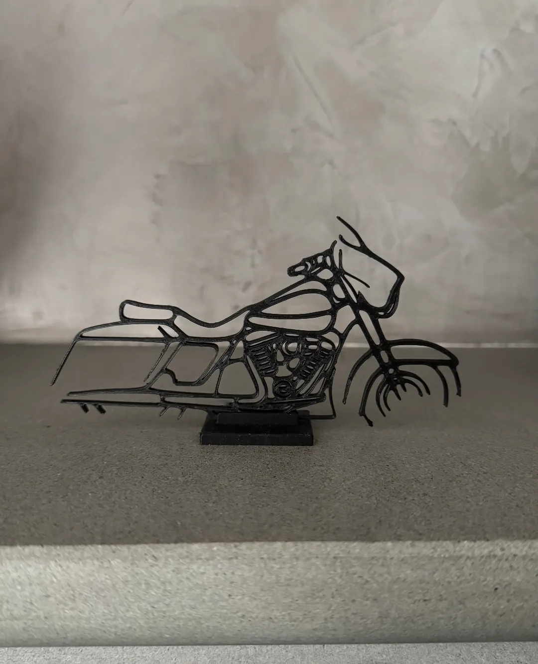 Decoração de mesa Harley-Davidson Street Glide por PolyLab MakerWorld ...