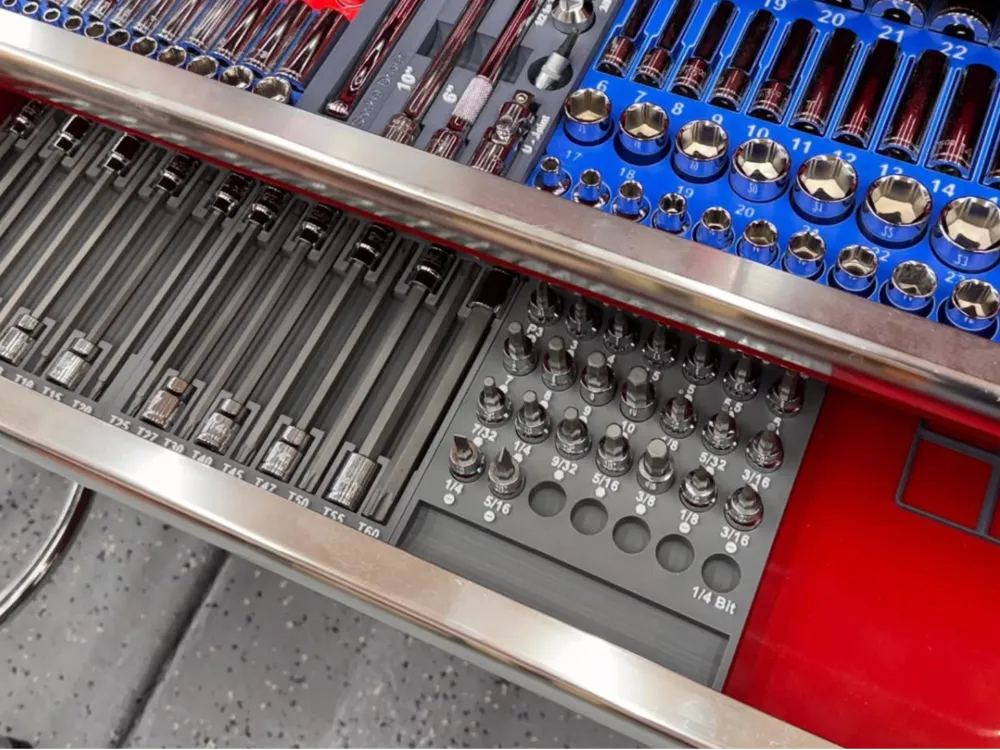 91 piece 3/8 Inch Tekton Tork Hex Base Gridfinity by ScreamingSkulls ...