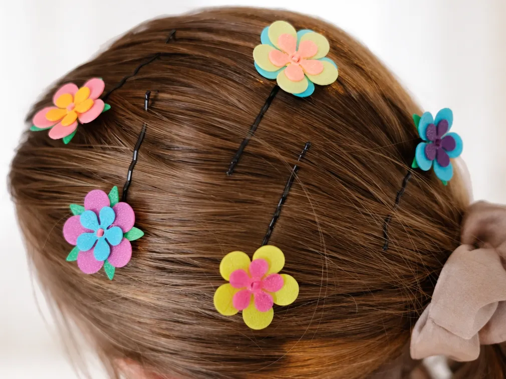 Modular Bobby Pin Decorations - Free 3D Print Model - MakerWorld