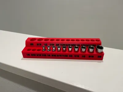 socket organizer 3d print model download - MakerWorld