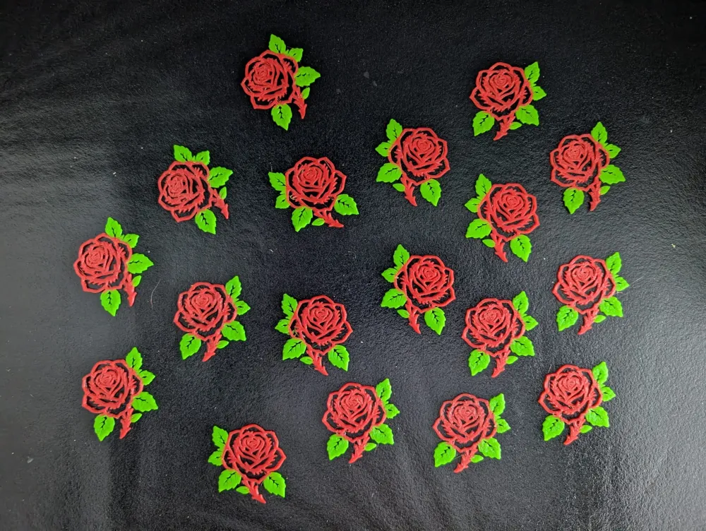 Mini roses a lot of love - Free 3D Print Model - MakerWorld