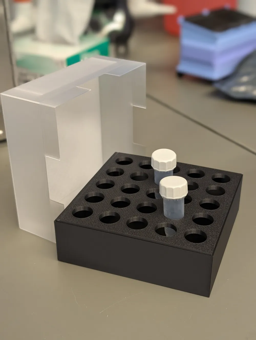 Lab freezer sample box - Free 3D Print Model - MakerWorld