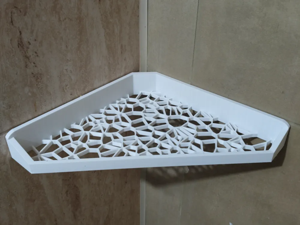 Corner Shelf - Larger size 230x230x35mm - Free 3D Print Model - MakerWorld