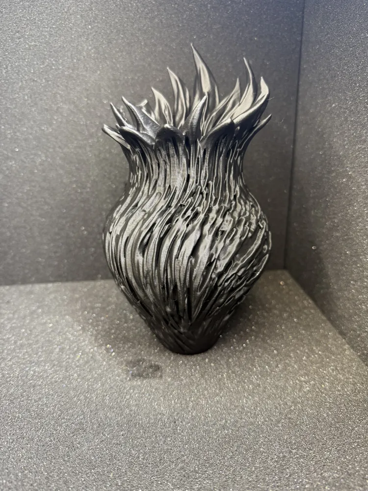 Fire Flower - Vase by InfernalxElite MakerWorld: Download Free 3D Models