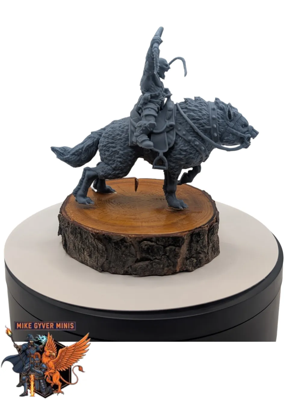 Goblin Worg Rider - MGM Print-Ready Mini - Free 3D Print Model - MakerWorld