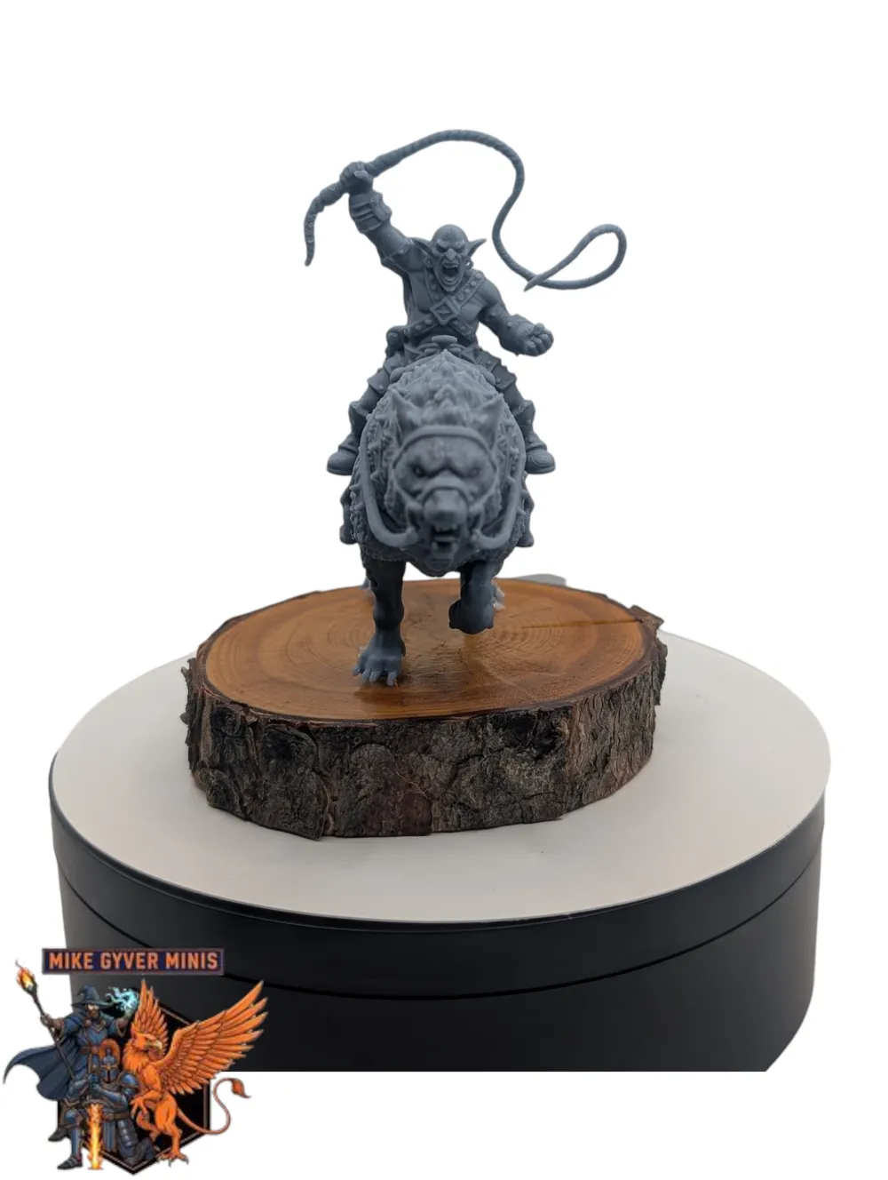 Goblin Worg Rider - MGM Print-Ready Mini - Free 3D Print Model - MakerWorld