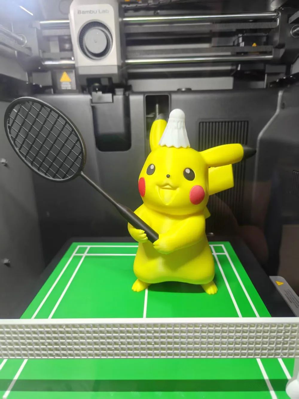 Pikachu, Pikachu playing badminton, Pokemon, Electric mouse - Free 3D ...