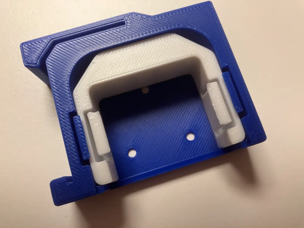 New Shelly Plus Adapter for DIN Rail Mounting Remixed by drego - MakerWorld