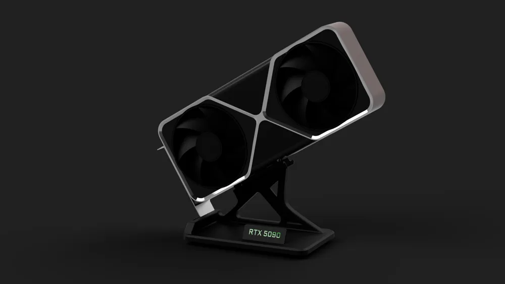 GPU Stand / Holder - PCIe Display - Free 3D Print Model - MakerWorld