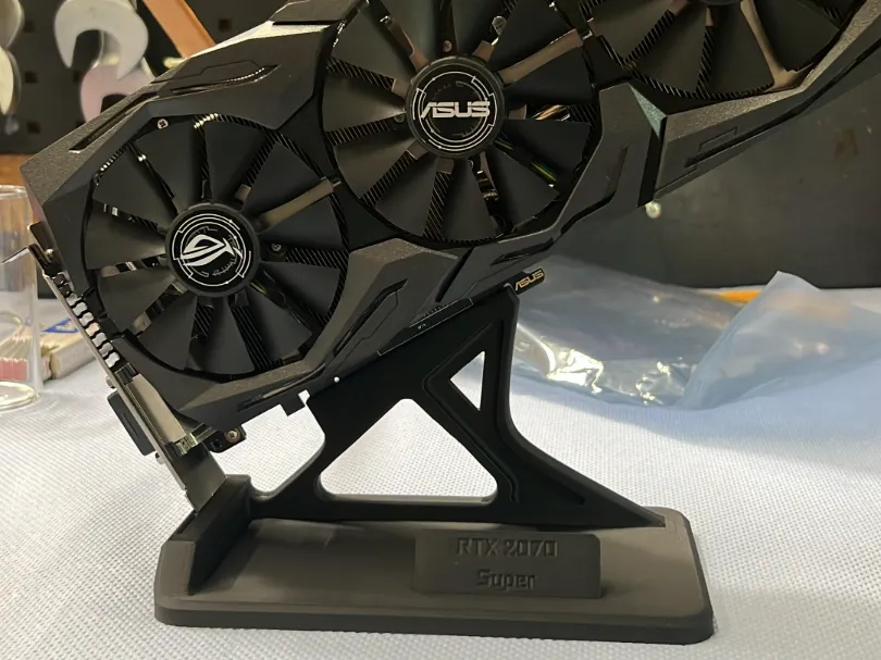 GPU Stand / Holder - PCIe Display - Free 3D Print Model - MakerWorld