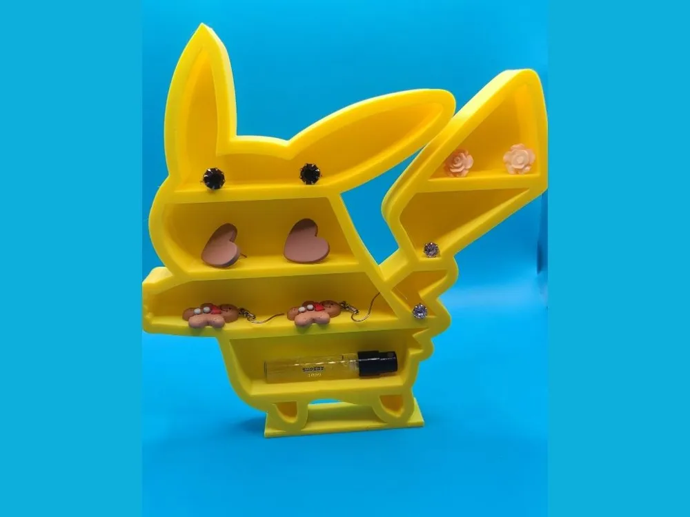 Pikachu shelf - Free 3D Print Model - MakerWorld